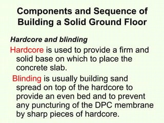 Solid Ground Floors | PPT