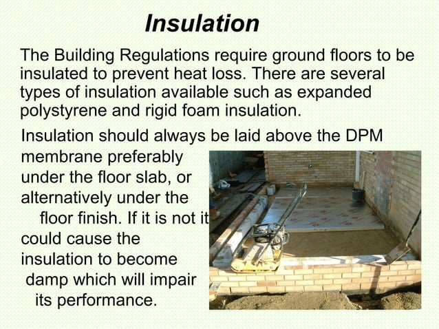 Solid Ground Floors | PPT | Civil Engineering Industry | Industries