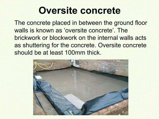 Tutor solid ground floors | PPT