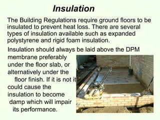 Tutor solid ground floors | PPT