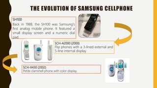 Tutory the evolution of Samsung | PPTX