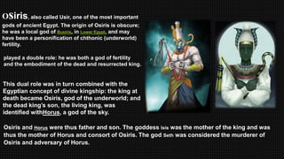 king Tut's history from the eygptian history | PPTX