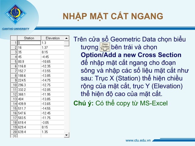 Tuu HEC-RAS guideline | PDF