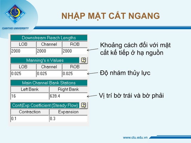 Tuu HEC-RAS guideline | PDF
