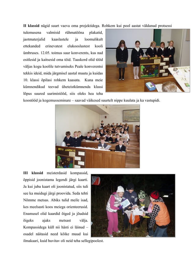 Tuult Tuulikule Projekt Tallinna Reaalkoolis | PDF