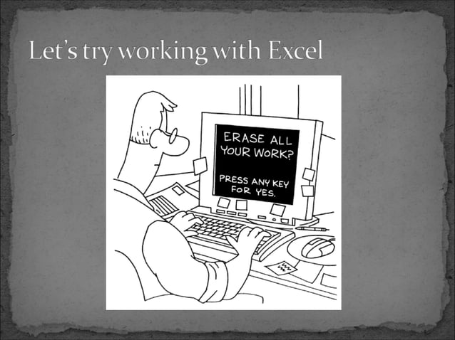 Introduction Microsoft Excel 2007 Ppt