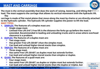 TUV-TR-007 Rough Terrain Forklift Operation Training Course.ppt