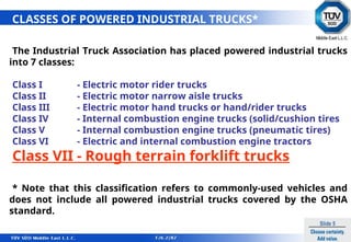TUV-TR-007 Rough Terrain Forklift Operation Training Course.ppt
