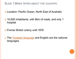 Tuvalu | PPTX