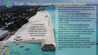 Tuvalu Coastal Adaptation Project (TCAP) | PPT