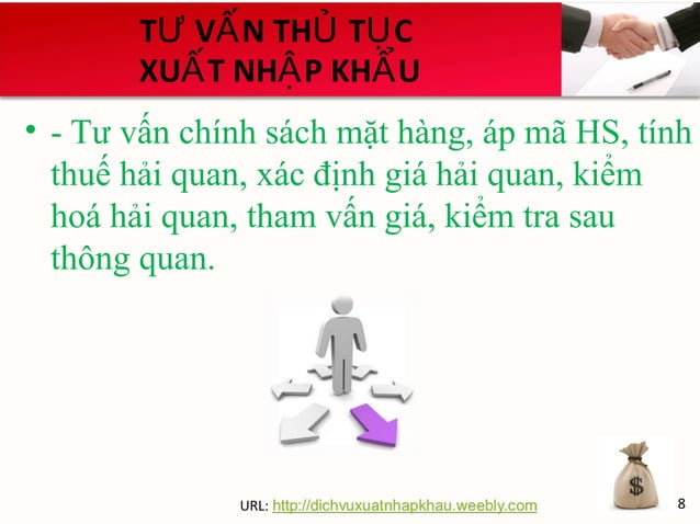 Tu van thu tuc xuat nhap khau | PPT