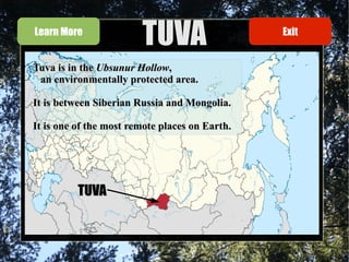 Tuva presentation | ODP