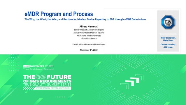 eMDR Program and Process | PPT