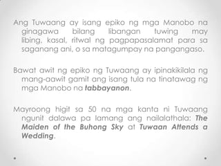 Tuwaang | PPTX