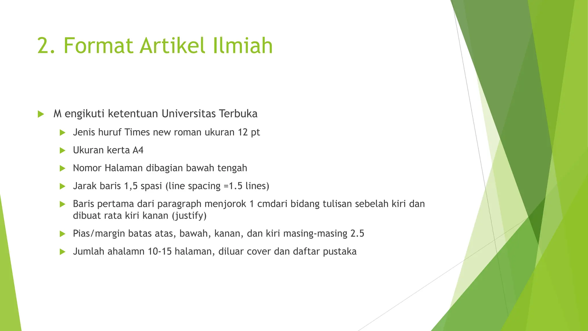 Struktur, Format, dan Sistematika Artikel Ilmiah.pptx