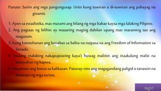 Tuwiran at di tuwirang pahayag | PPTX