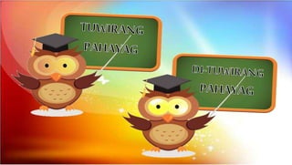 Tuwiran at di tuwirang pahayag | PPTX