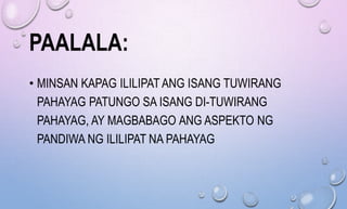 Filipino 10 - Tuwiran at Di-Tuwiran na Pahayag | PPTX