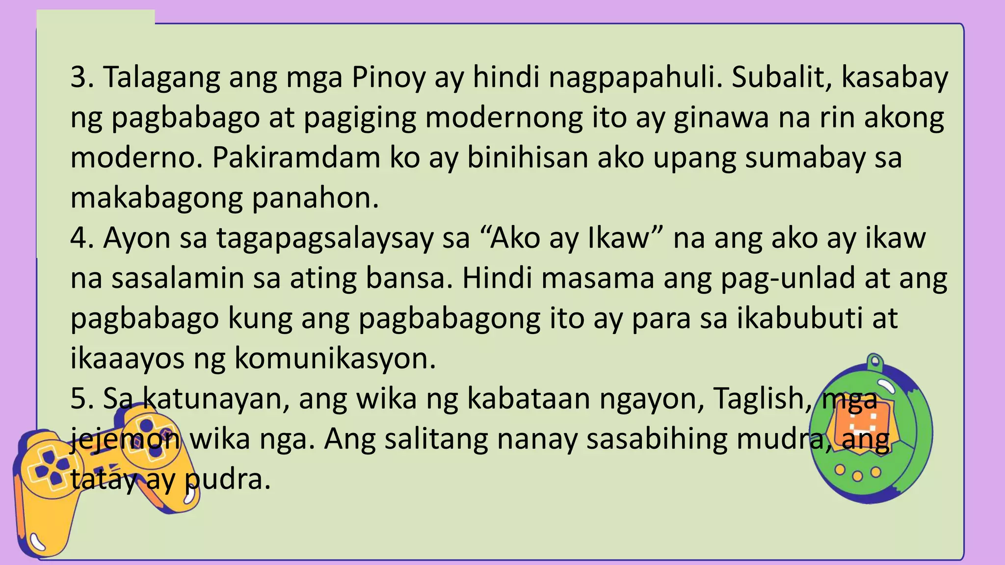 TUWIRAN AT DI TUWIRANG PAHAYAG.pptx