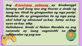 TUWIRAN AT DI TUWIRANG PAHAYAG.pptx