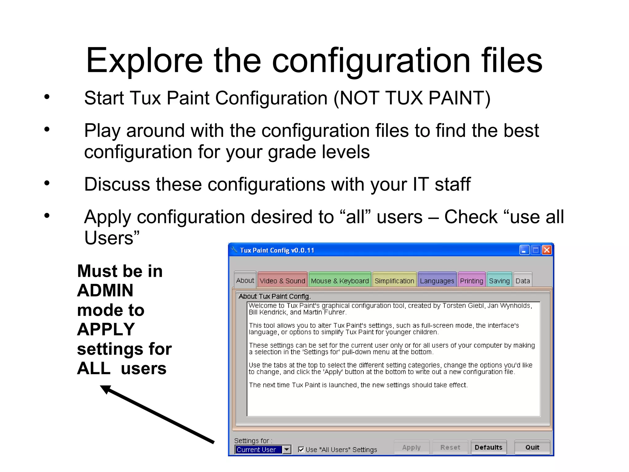 Turning Tux Paint into a Classroom Tool | PPT