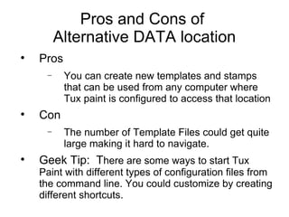 Turning Tux Paint into a Classroom Tool | PPT