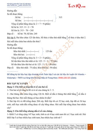 Tuyển tập 9 chuyên đề bồi dưỡng Toán lớp 5 cơ bản và nâng cao ôn thi vào lớp 6 trường chuyên | PDF