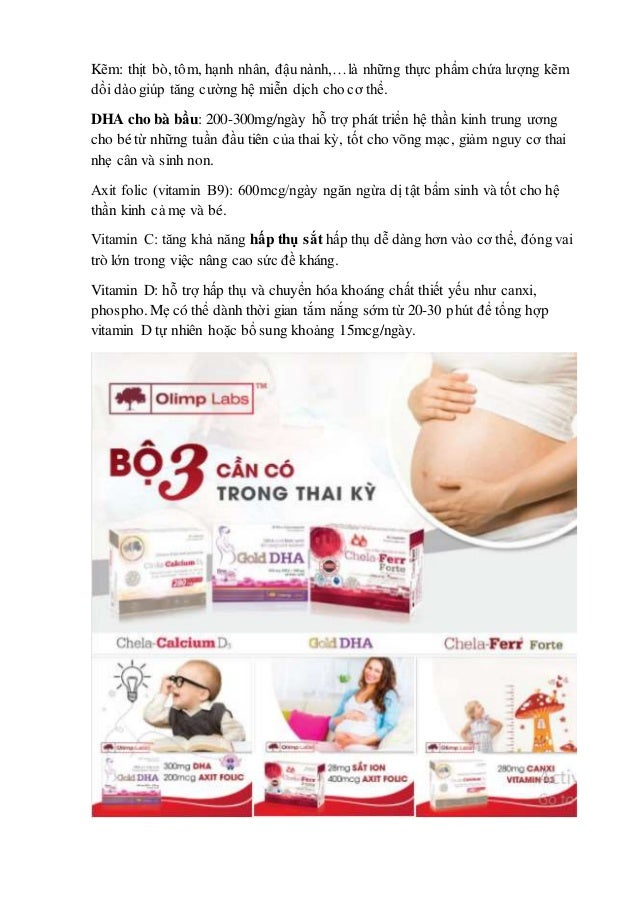 Tuyệt chiêu tăng đề kháng cho bà bầu hiệu quả | PDF