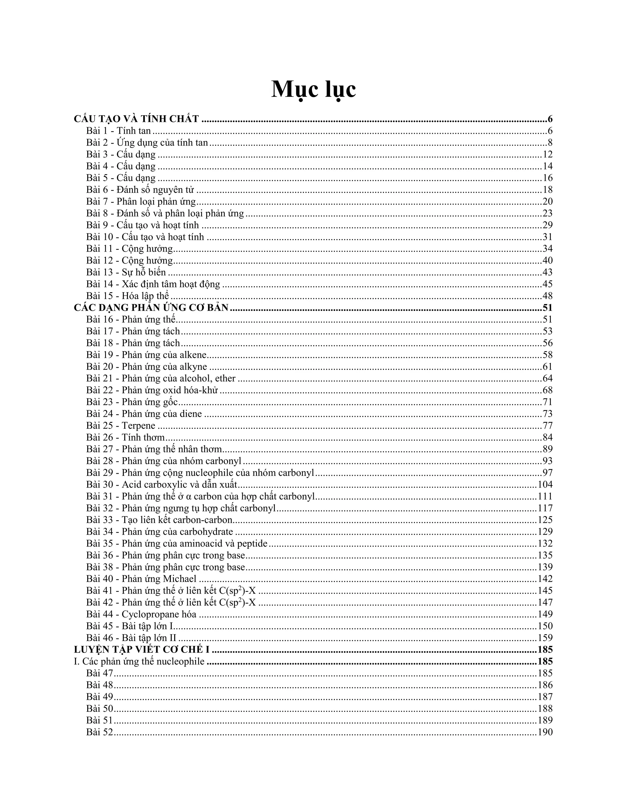 TUYỂN TẬP 100 BÀI TẬP CƠ CHẾ PHẢN ỨNG BỒI DƯỠNG HỌC SINH CHUYÊN HÓA HỌC (KÈM LỜI GIẢI CHI TIẾT ...