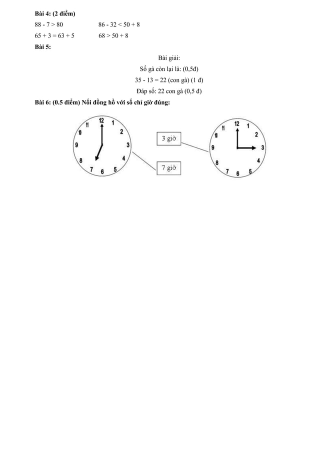 Tuyển tập đề thi HKII lớp 1 môn TOÁN (25 đề) + TV (37 đề) | PDF
