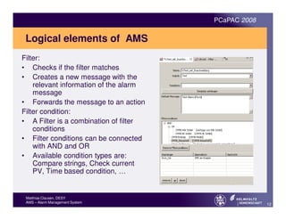 CSS - Alarm Management System (AMS) | PDF | Operating Systems | Computer Software and Applications