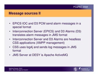 CSS - Alarm Management System (AMS) | PDF