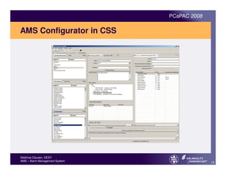 CSS - Alarm Management System (AMS) | PPT