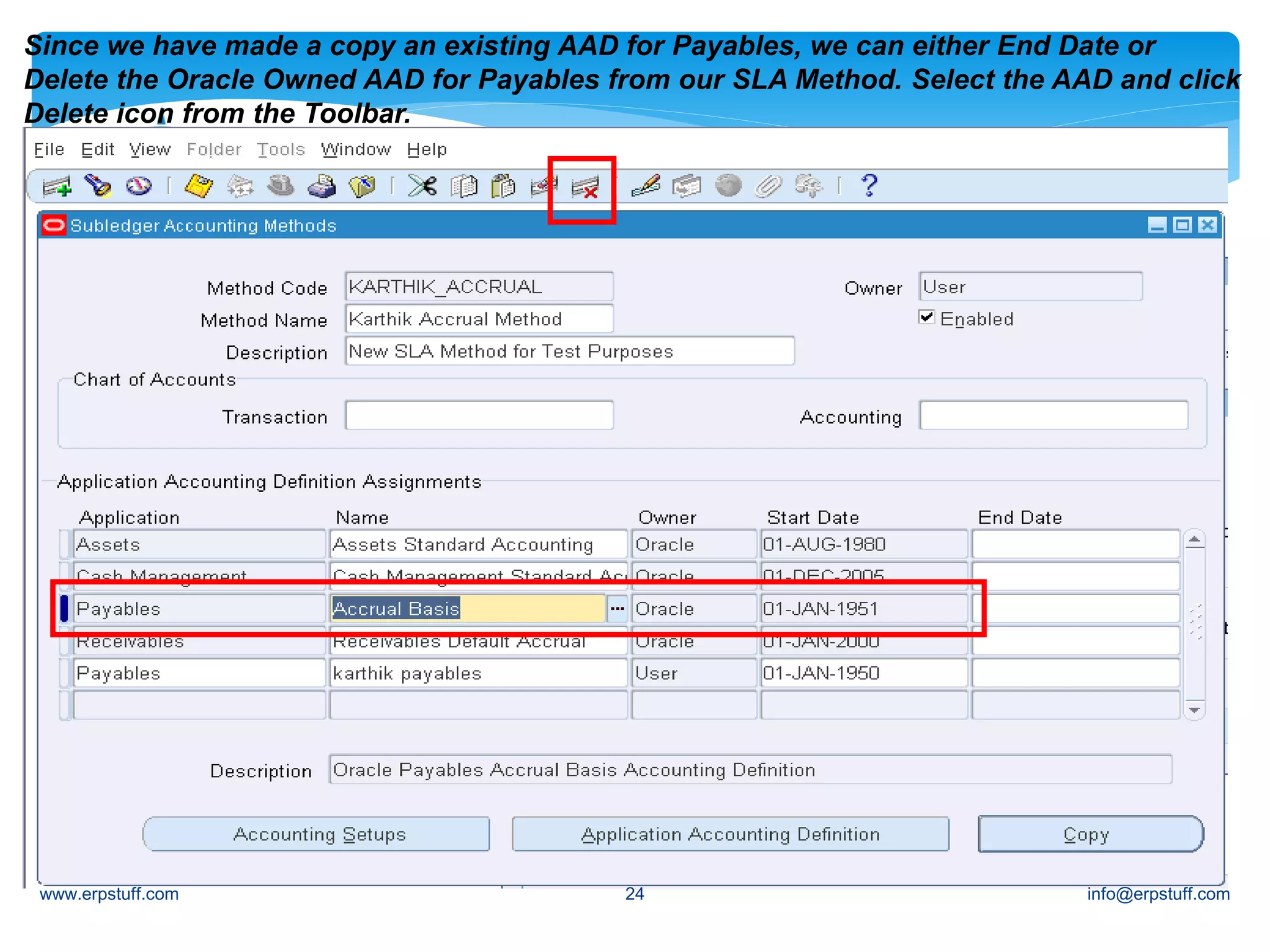 Oracle applications sla r12 SLA- demos | PDF