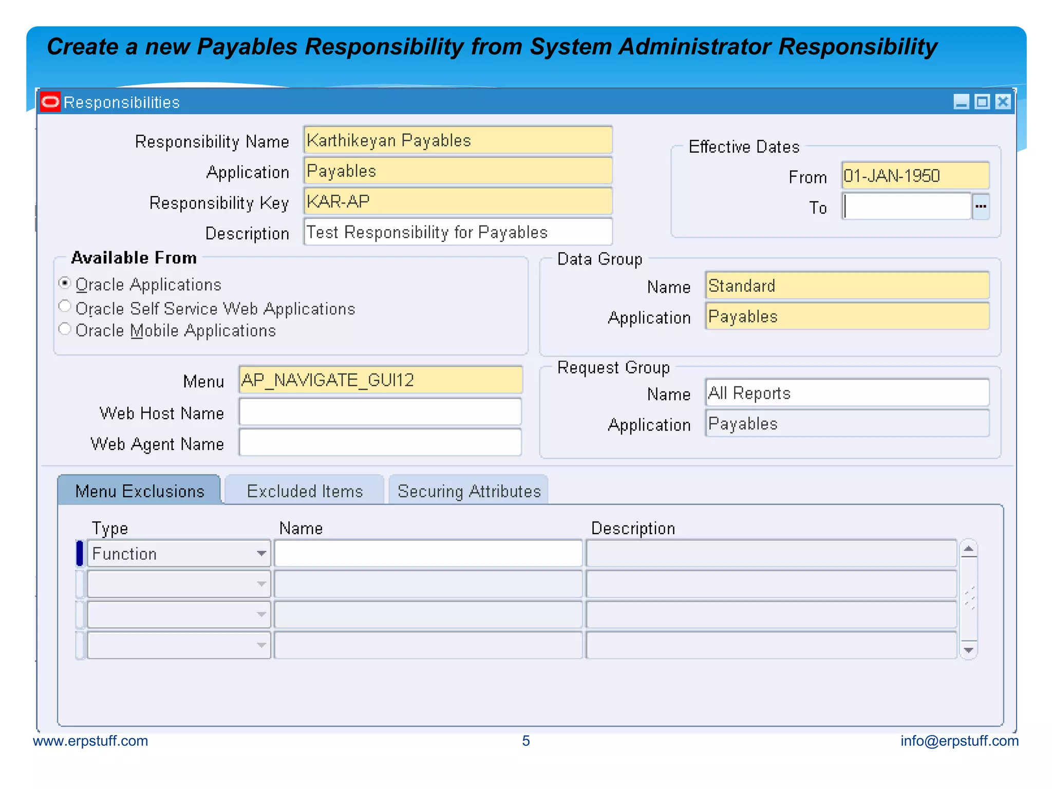 Oracle applications sla r12 SLA- demos | PDF