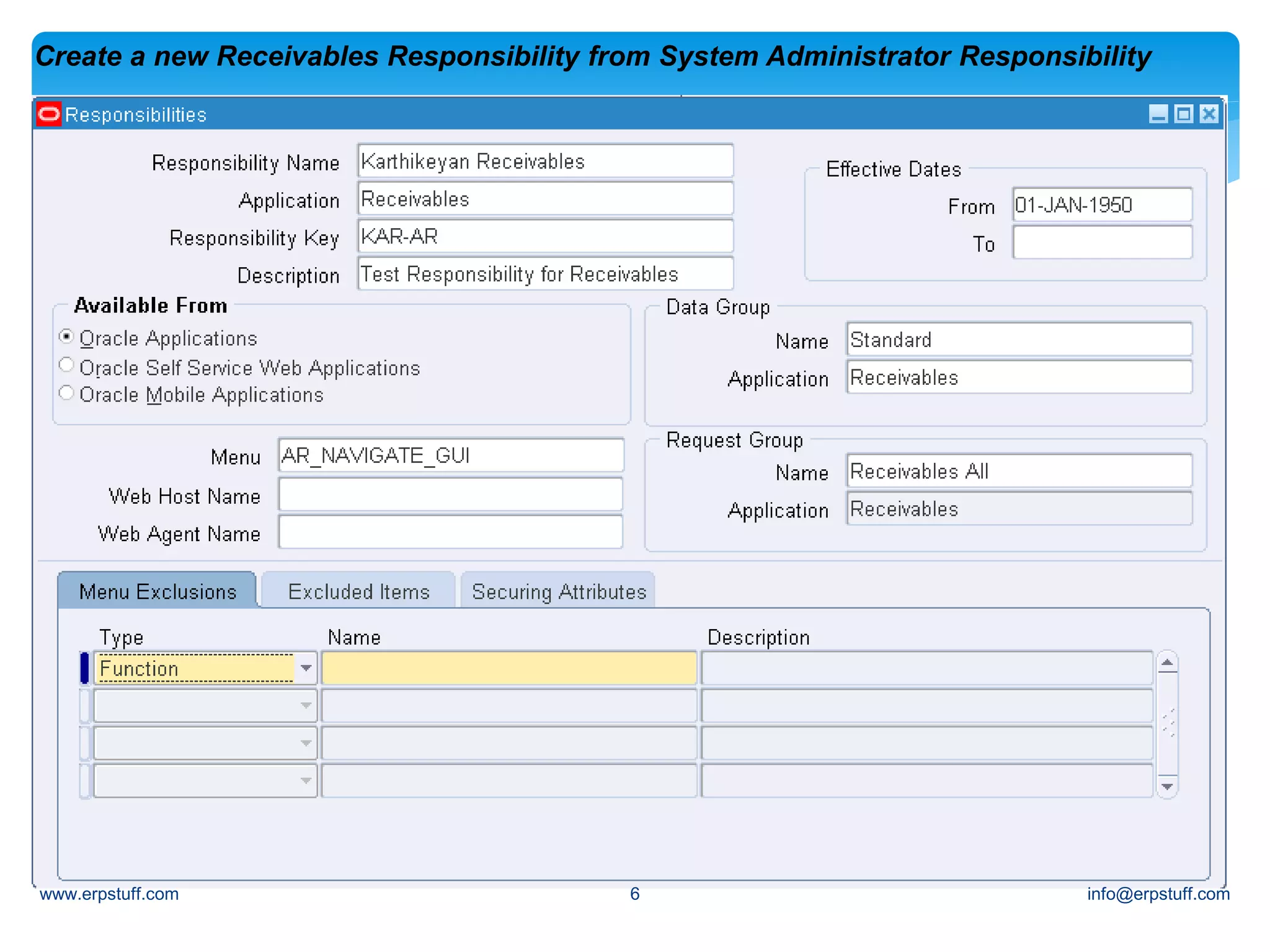 Oracle applications sla r12 SLA- demos | PDF