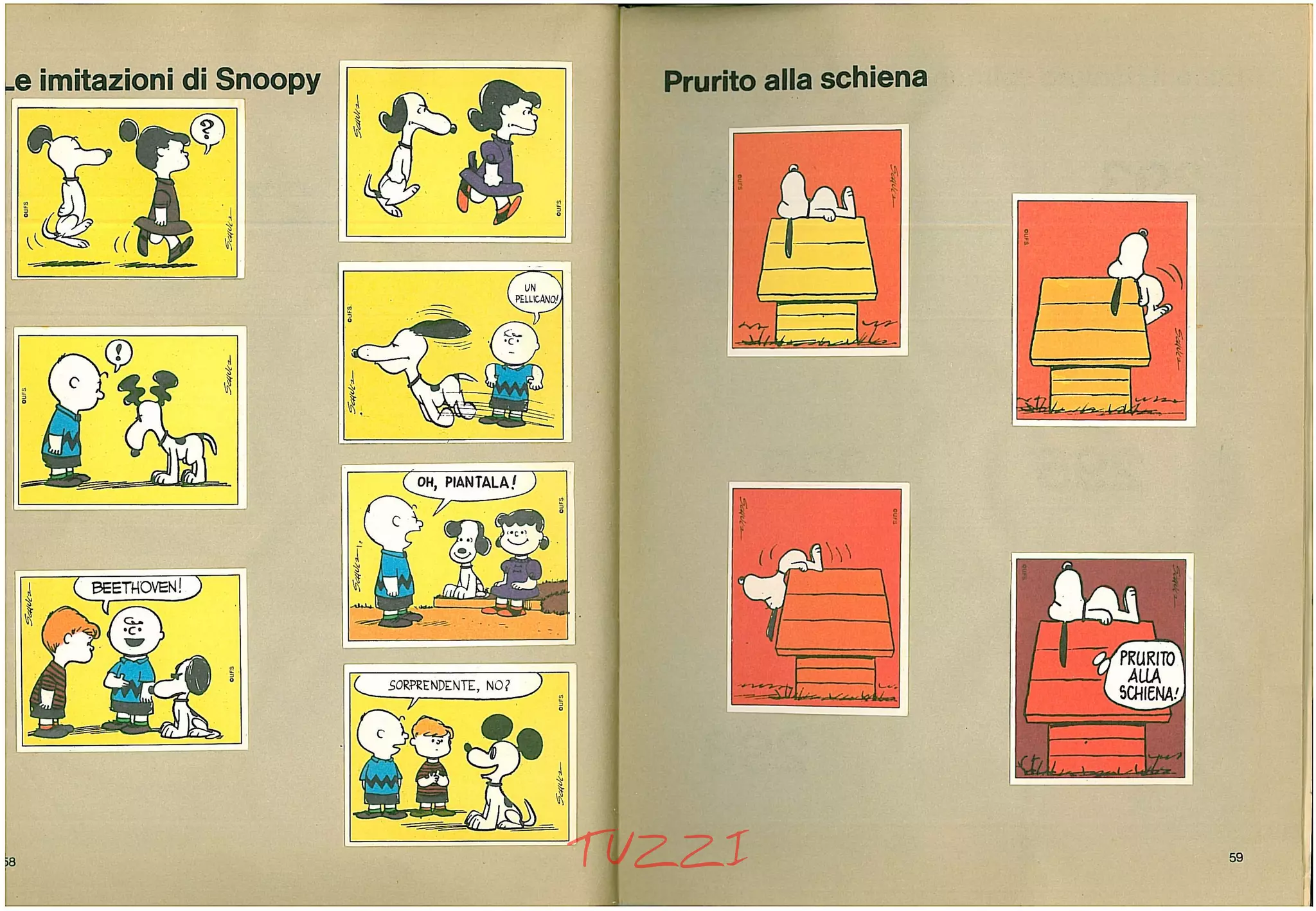 Tuzzi album figurine linus charlie brown | PDF