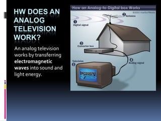 How a TV works (basic) | PPTX