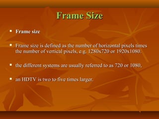 hdtv ppt slide | PPT | Computing | Technology & Computing