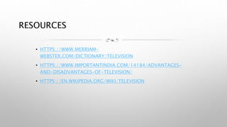 Television | PPT