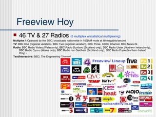 TV en UK, Freeview | PPT