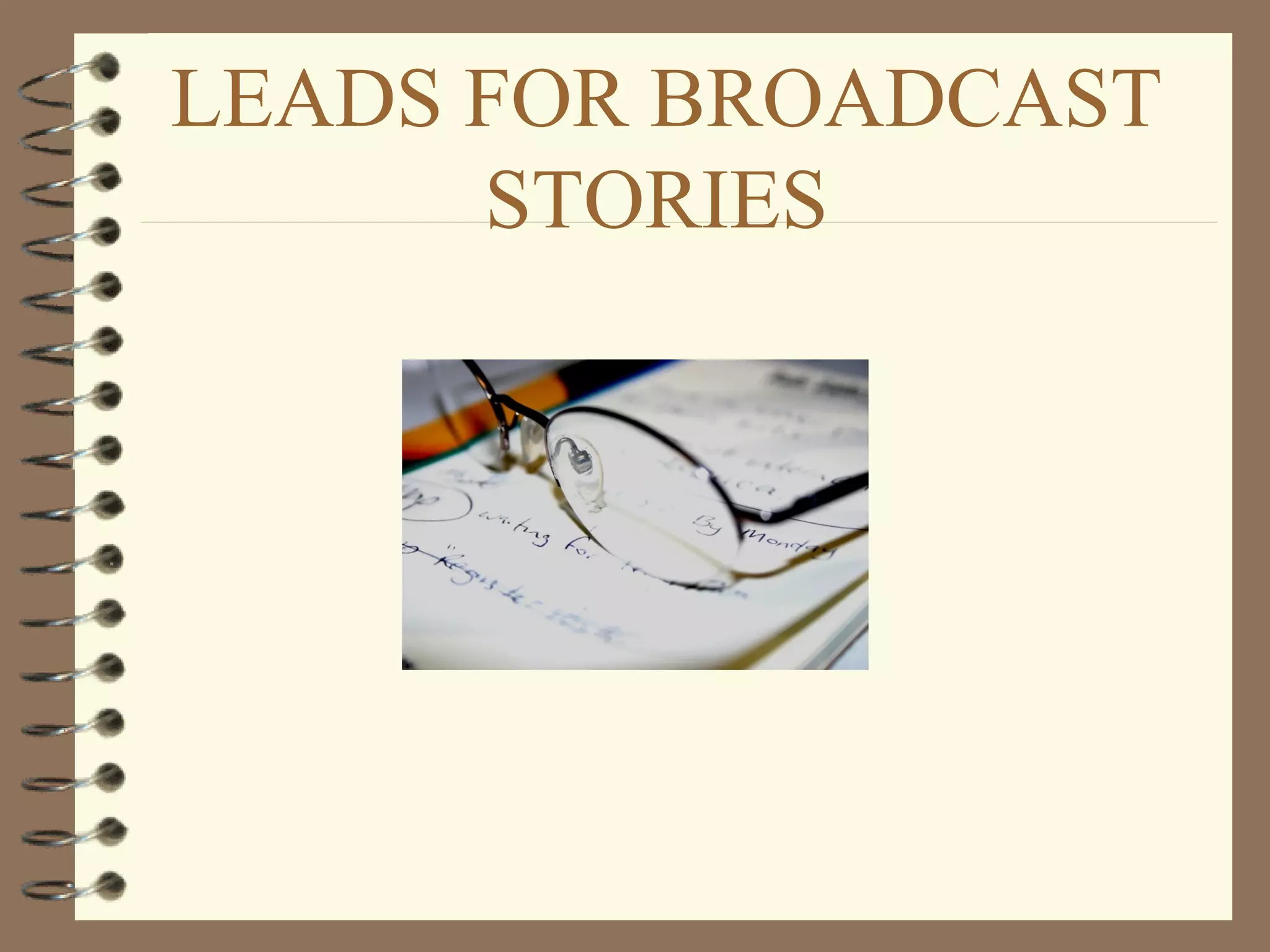 Tv news-reporting | PPT