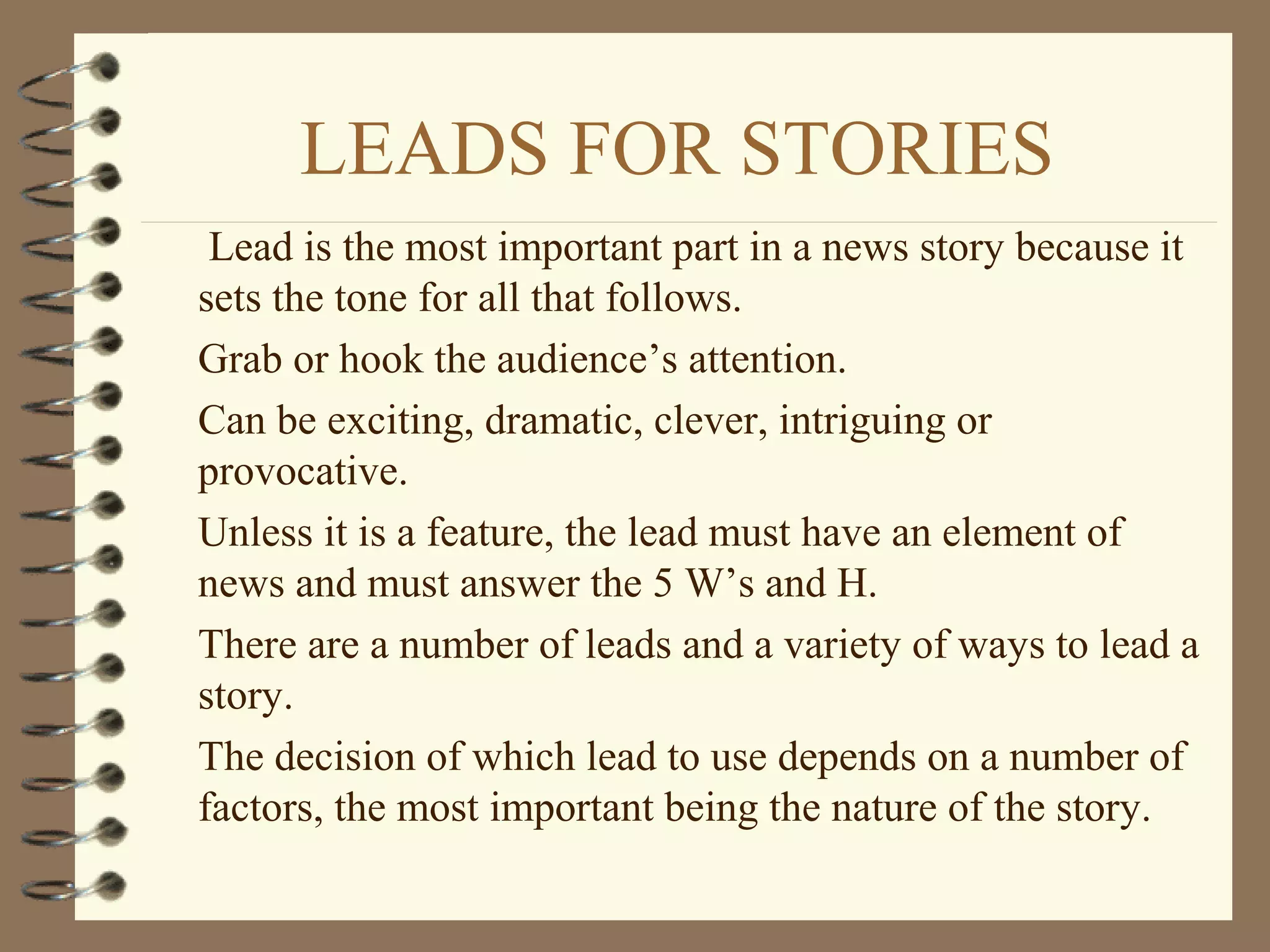 Tv news-reporting | PPT
