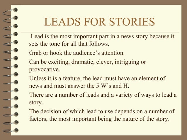 Tv news-reporting | PPT