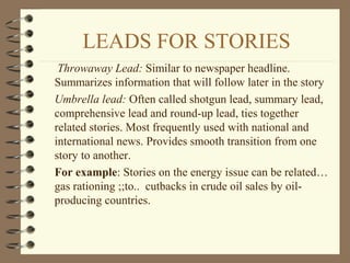 Tv news-reporting | PPT