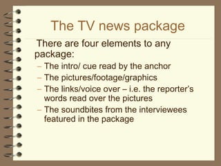 Tv news-reporting | PPT
