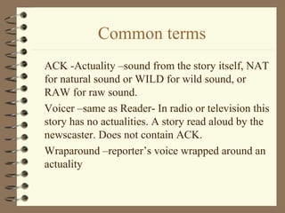 Tv news-reporting | PPT
