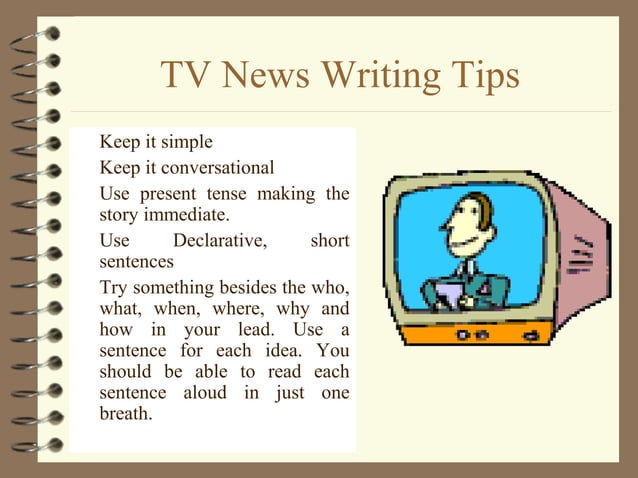 Tv news-reporting | PPT