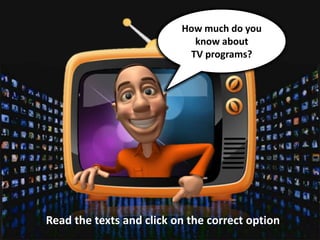 Tv programmes | PPT
