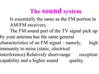parts of television parts of television | PPT